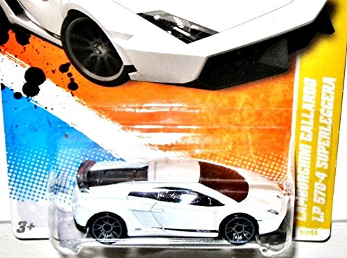 Hot Wheels Lamborghini Gallardo LP 570-4 Superleggera White 2011 #9/244