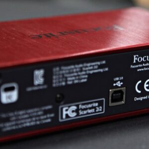 Focusrite Scarlett 2i2 (1st Gen) USB Recording Audio Interface