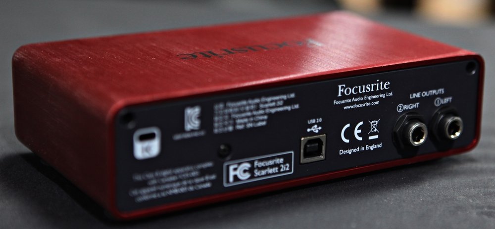 Focusrite Scarlett 2i2 (1st Gen) USB Recording Audio Interface