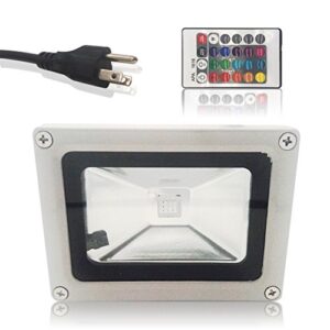 klaren 16 color tones rgb led flood light for illumination and beautification of home hotel garden landscape