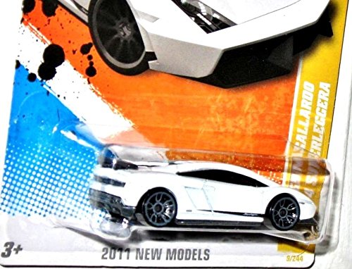 Hot Wheels Lamborghini Gallardo LP 570-4 Superleggera White 2011 #9/244