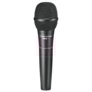 audio-technica pro61 hypercardioid dynamic handheld microphone, 300 ohms impedance, 70-16000 hz frequency response