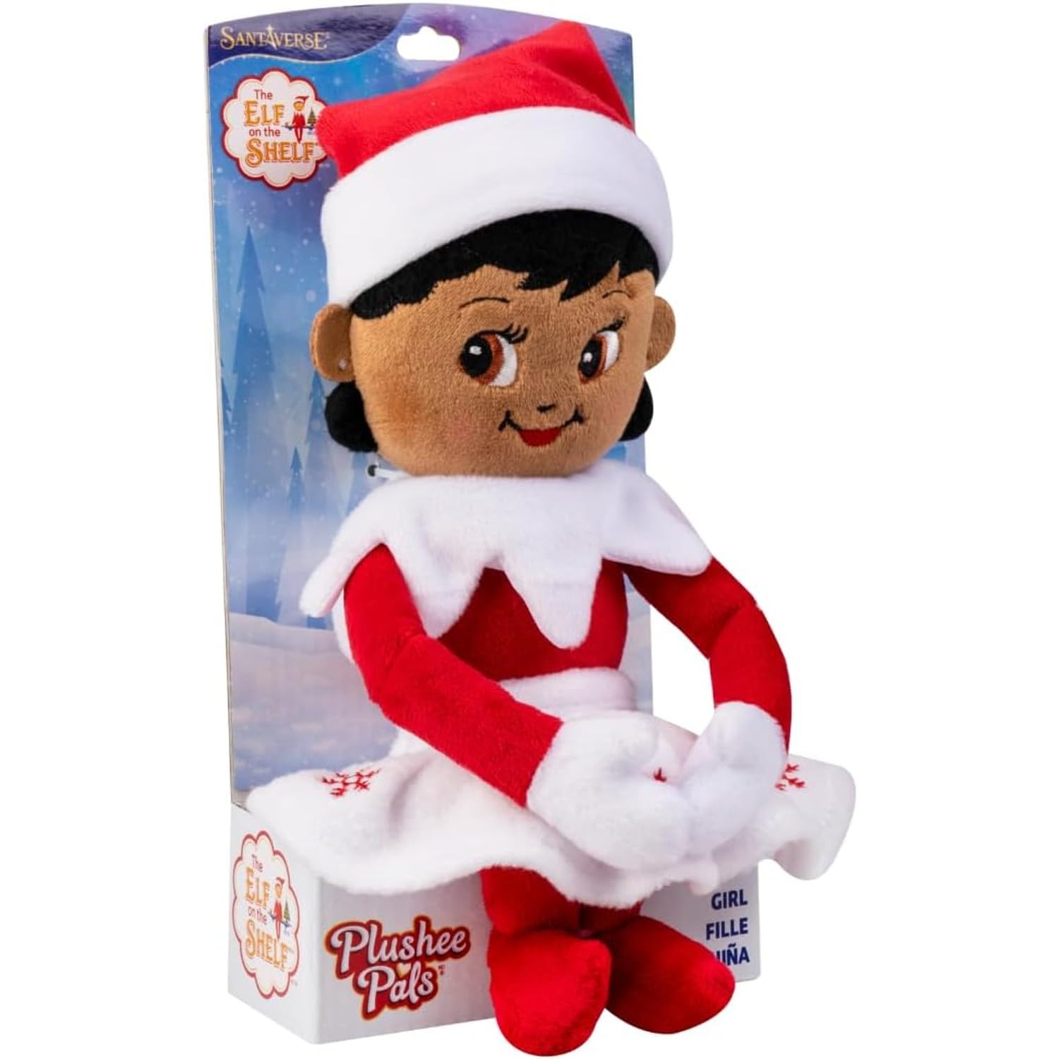 The Elf on The Shelf Plushee Pal Girl Dark Tone