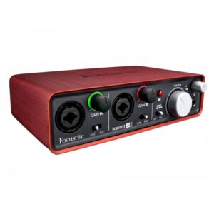 focusrite scarlett 2i2 (1st gen) usb recording audio interface