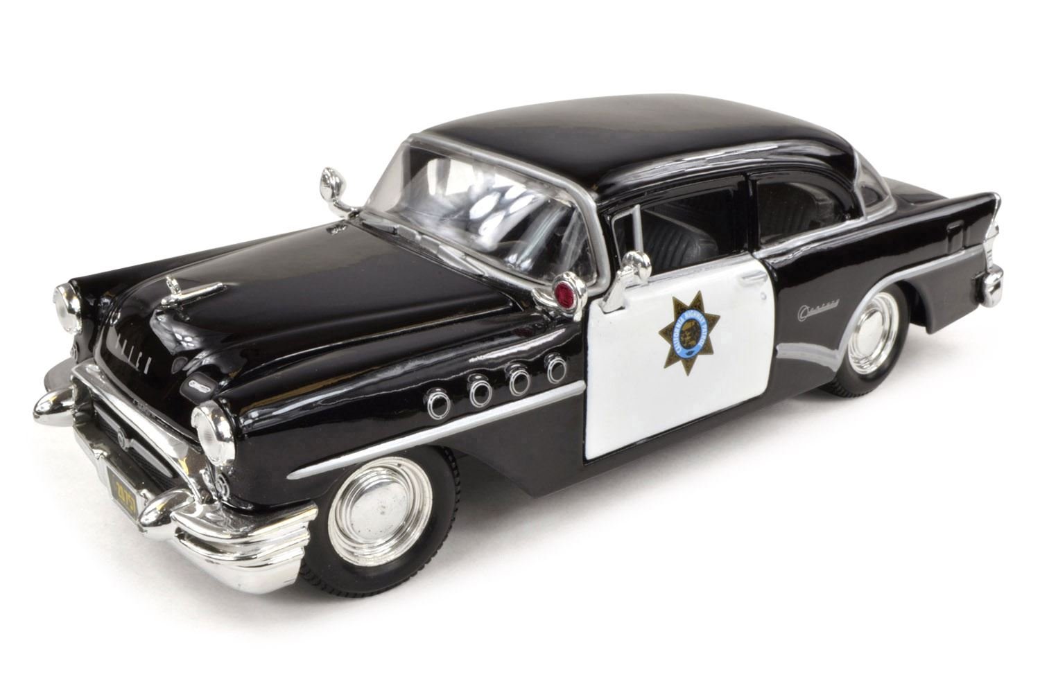 Maisto Buick Century, California Highway Patrol (1:26), 1955, Model Car,, 1:24