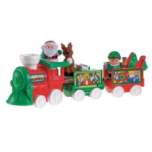 fisher-price little people musical christmas train