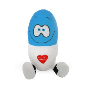 Just For Laughs Giggling Plush Happy Pill