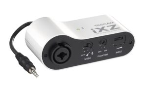 tascam ixz mic & instrument interface for ipad/iphone/ipod touch