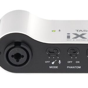 Tascam iXZ Mic & Instrument Interface for iPad/iPhone/iPod Touch