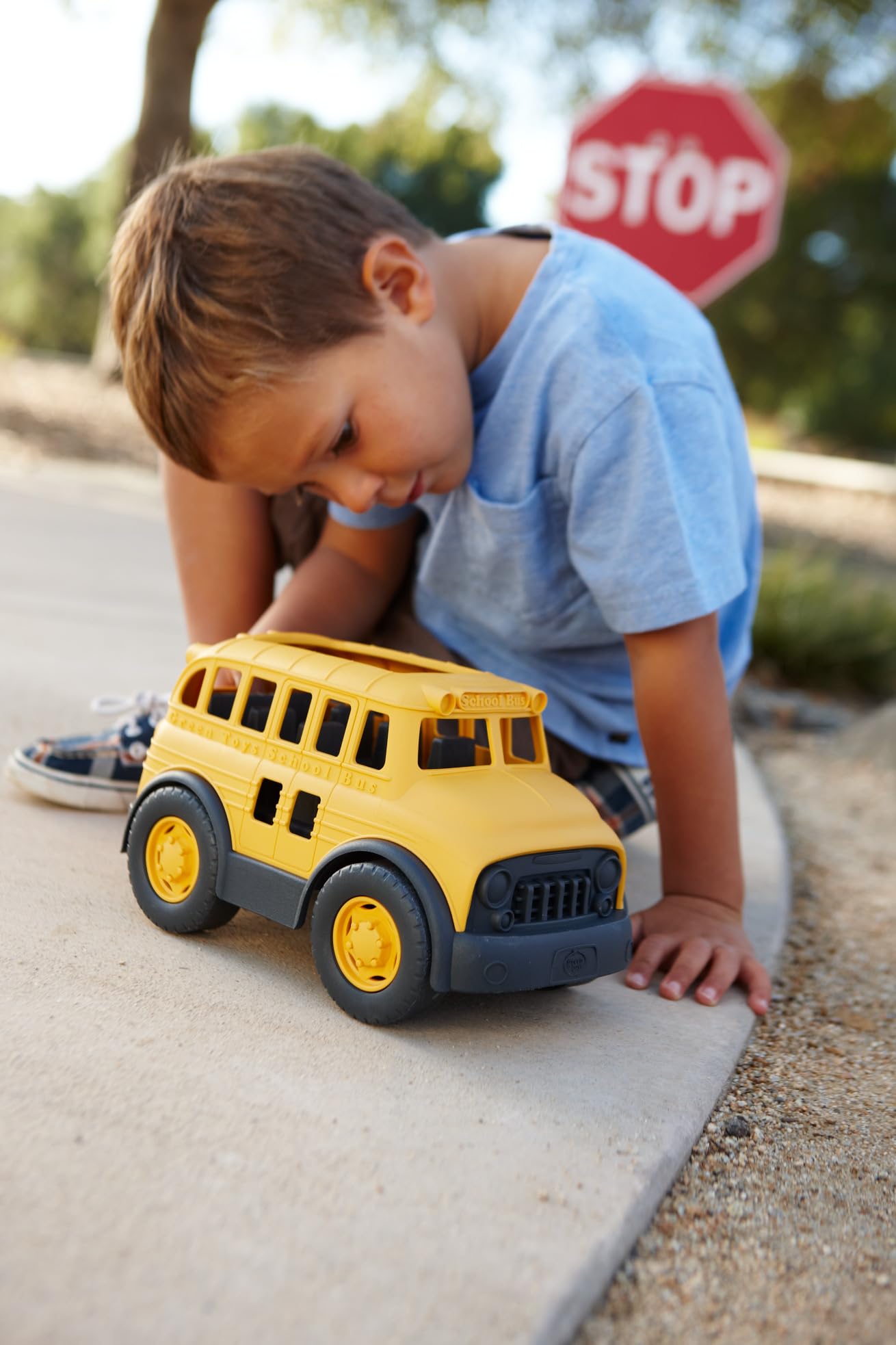 Green Toys School Bus Yellow, Standard