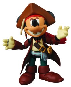 medicom mickey mouse: jack sparrow miracle action figure