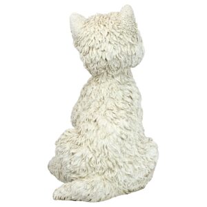 Design Toscano West Highland Terrier Puppy Dog Statue, Multicolored