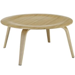 Modway Plywood Coffee Table in Natural