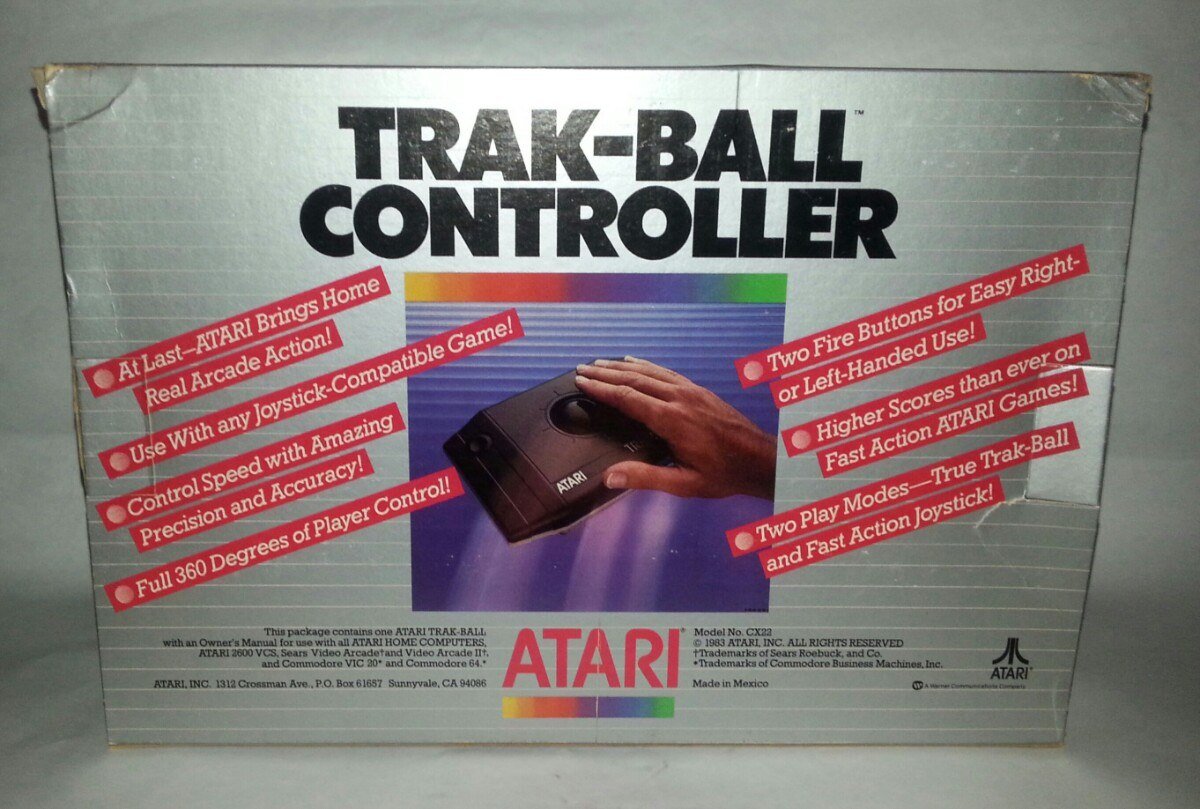 Trak-Ball Controller CX22 Atari