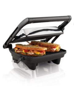 hamilton beach 25460 panini press gourmet sandwich maker (discontinued)