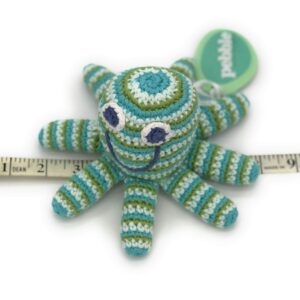 Pebble Green Octopus Rattle, 1 EA