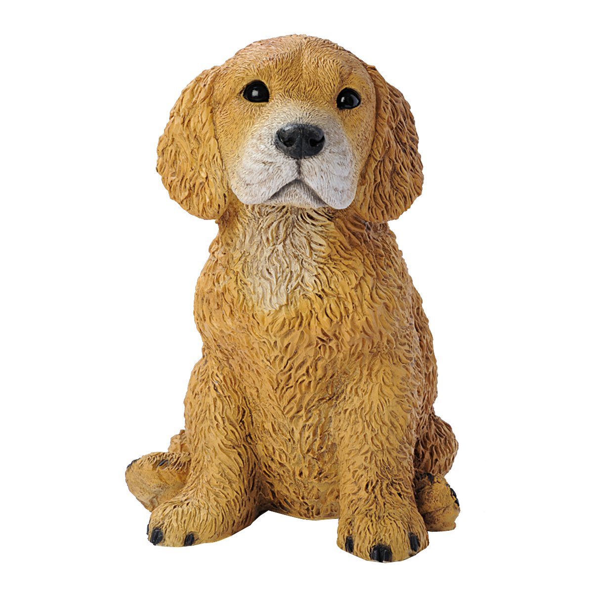 Design Toscano Golden Retriever Puppy Dog Statue, Multicolored