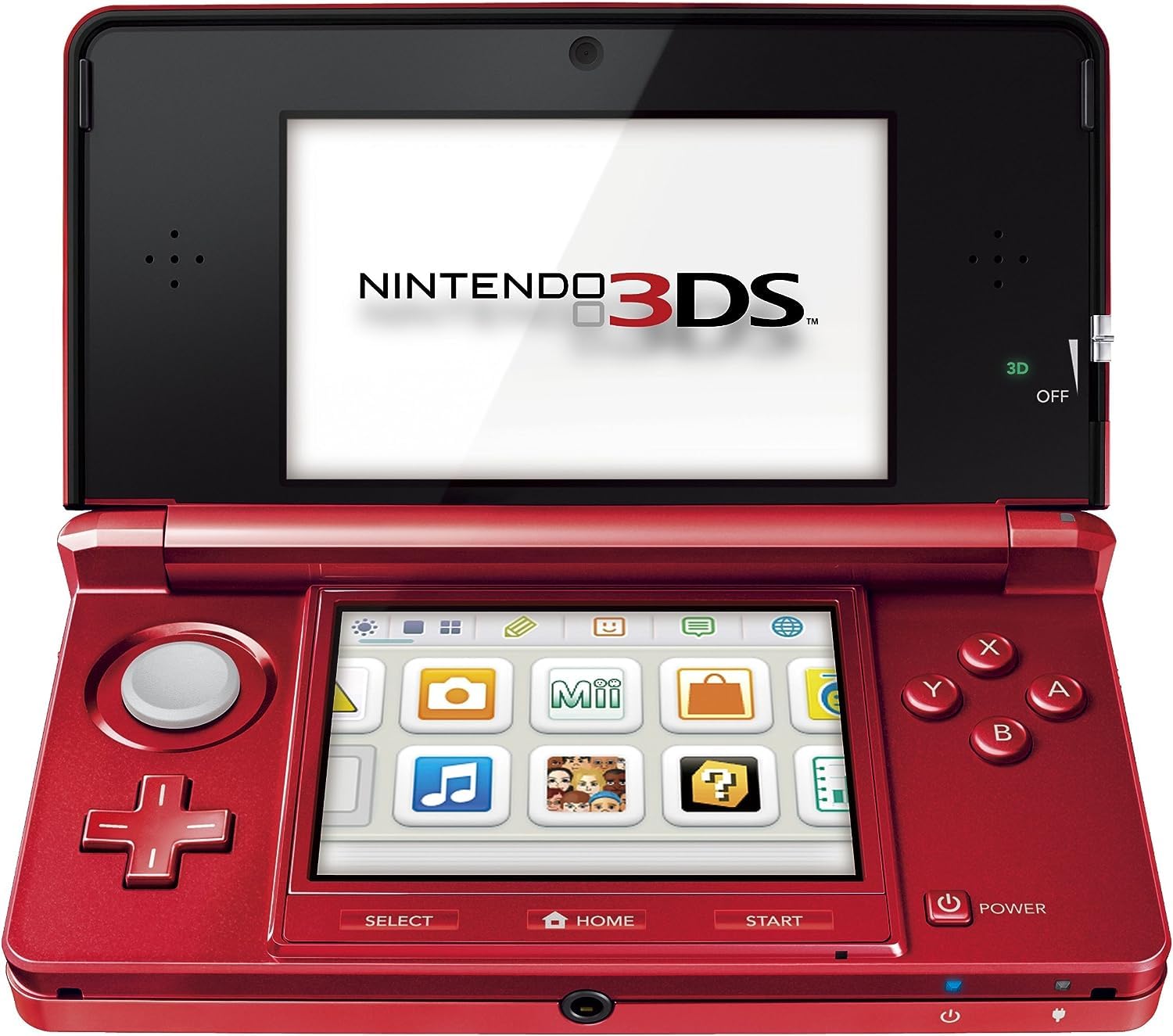 NINTENDO 2200249 CONSOLE 3DS METALLIC RED