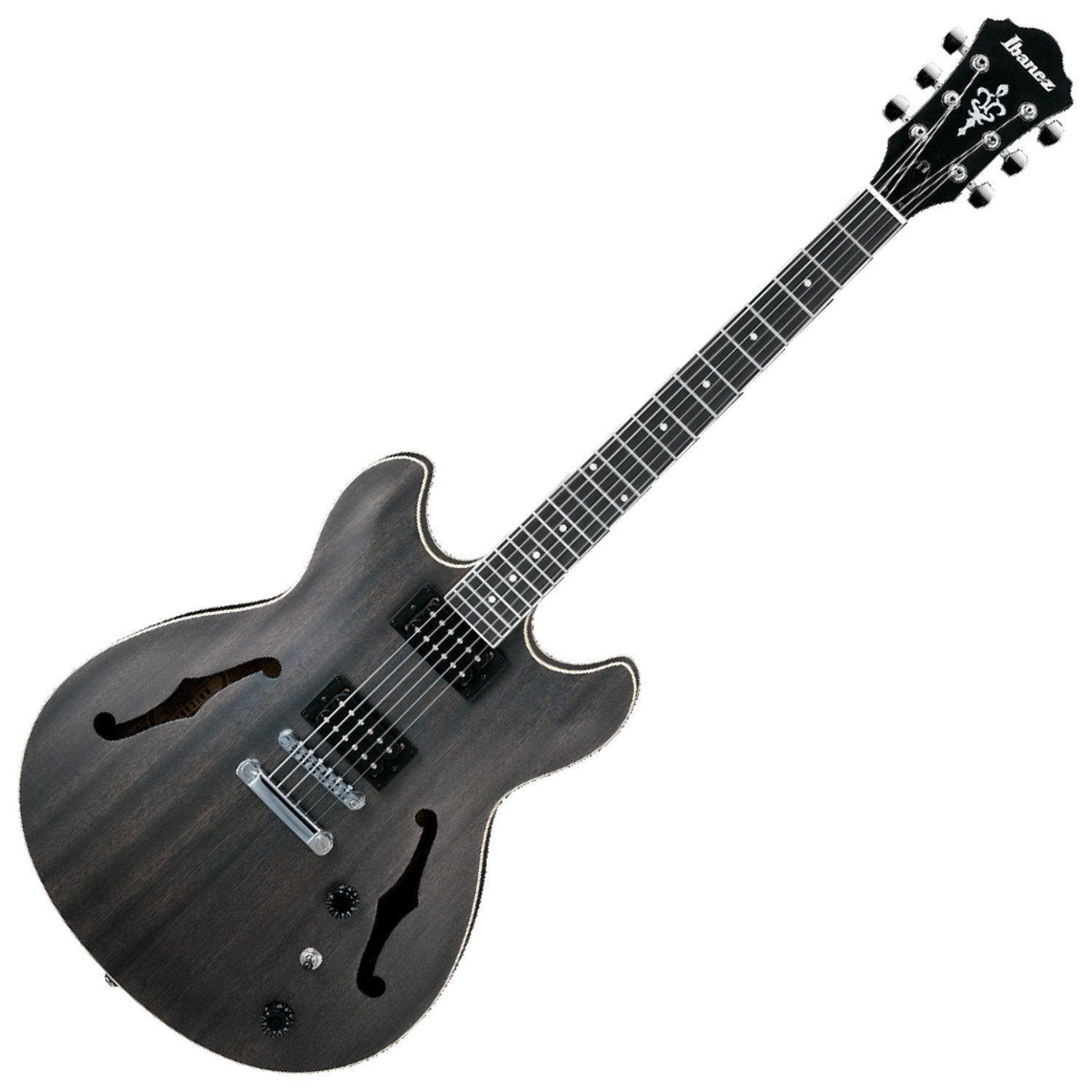 Ibanez Artcore AS53 - Transparent Black Flat