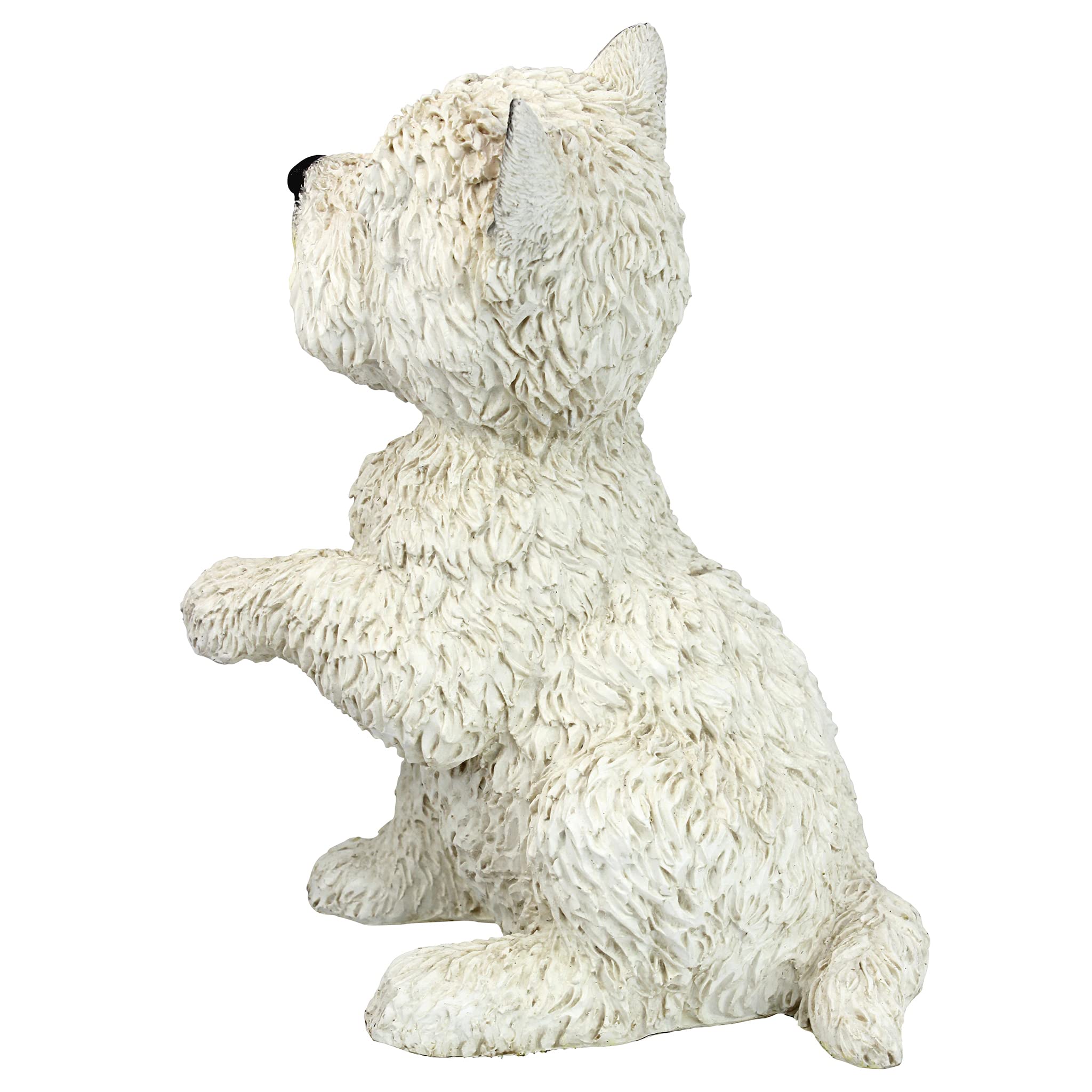 Design Toscano West Highland Terrier Puppy Dog Statue, Multicolored