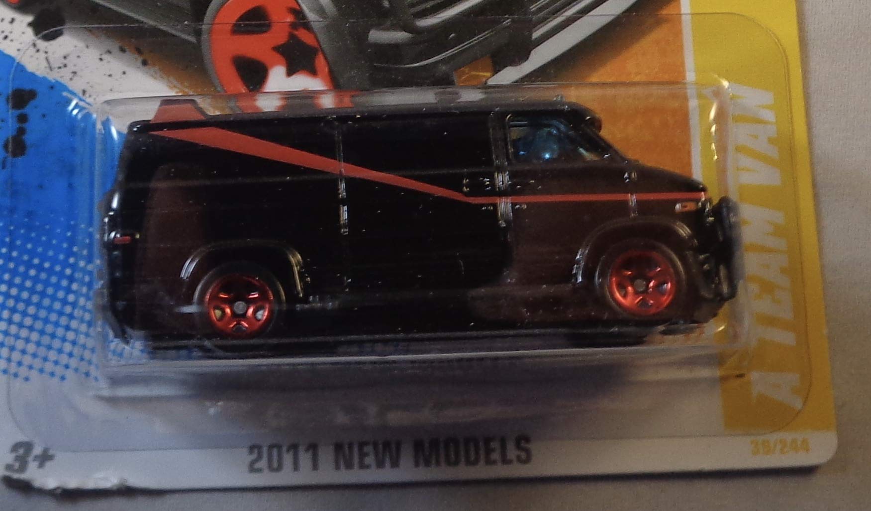 Hot Wheels 2011 A Team Van Black #39/244