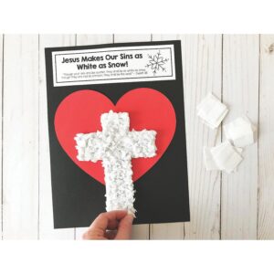 Fun Express Cross Sticky Boards - Bulk Set of 24 - DIY Religious Crafts for Kids and Sunday School Activities