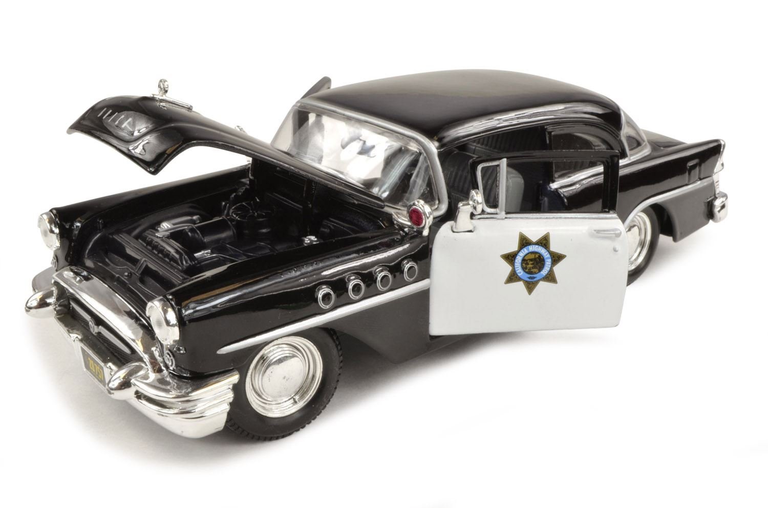 Maisto Buick Century, California Highway Patrol (1:26), 1955, Model Car,, 1:24