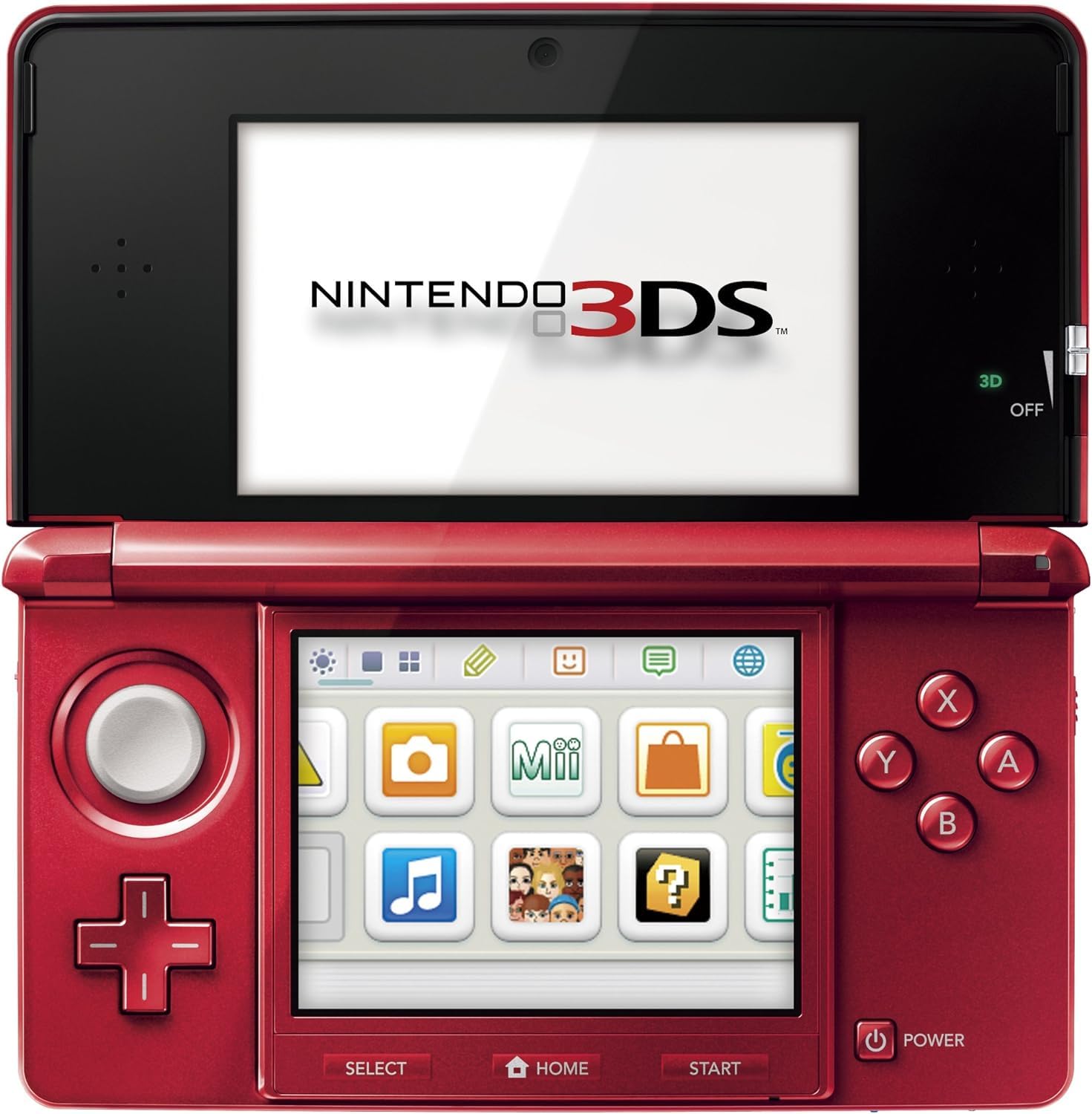 NINTENDO 2200249 CONSOLE 3DS METALLIC RED