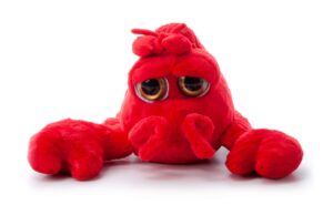 the petting zoo mom and baby lobster stuffed animal, gifts for kids, pocketz ocean animals, lobster plush toy 15 inches