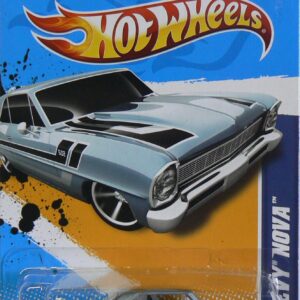 2012 Hot Wheels Muscle Mania - GM '66 Chevy Nova - 6/10 #106/247