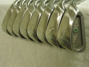 ping eye 2 golf set irons 3-pw black dot eye2 superb condition