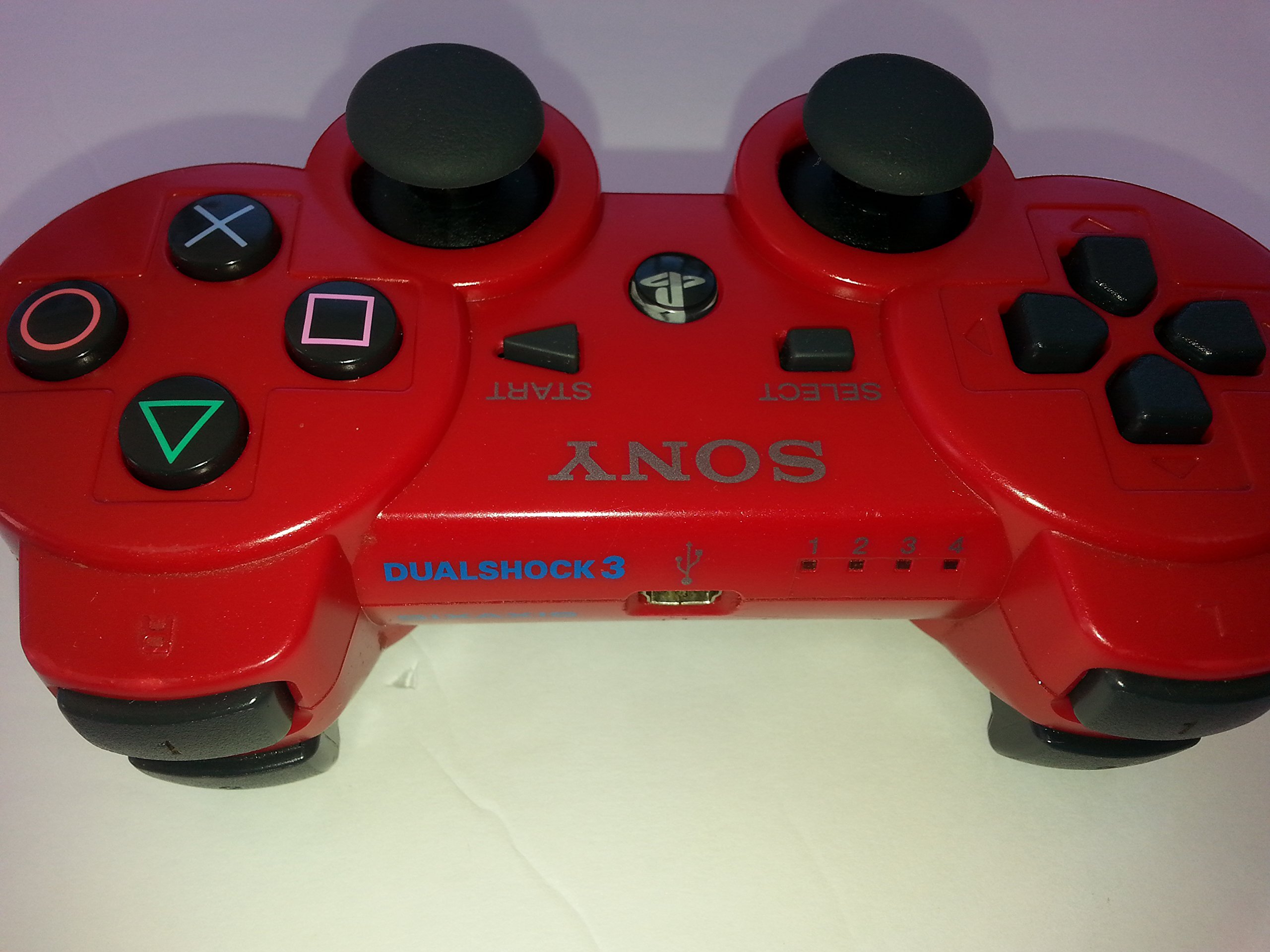 PS3 DualShock 3 Wireless Controller Cola Red