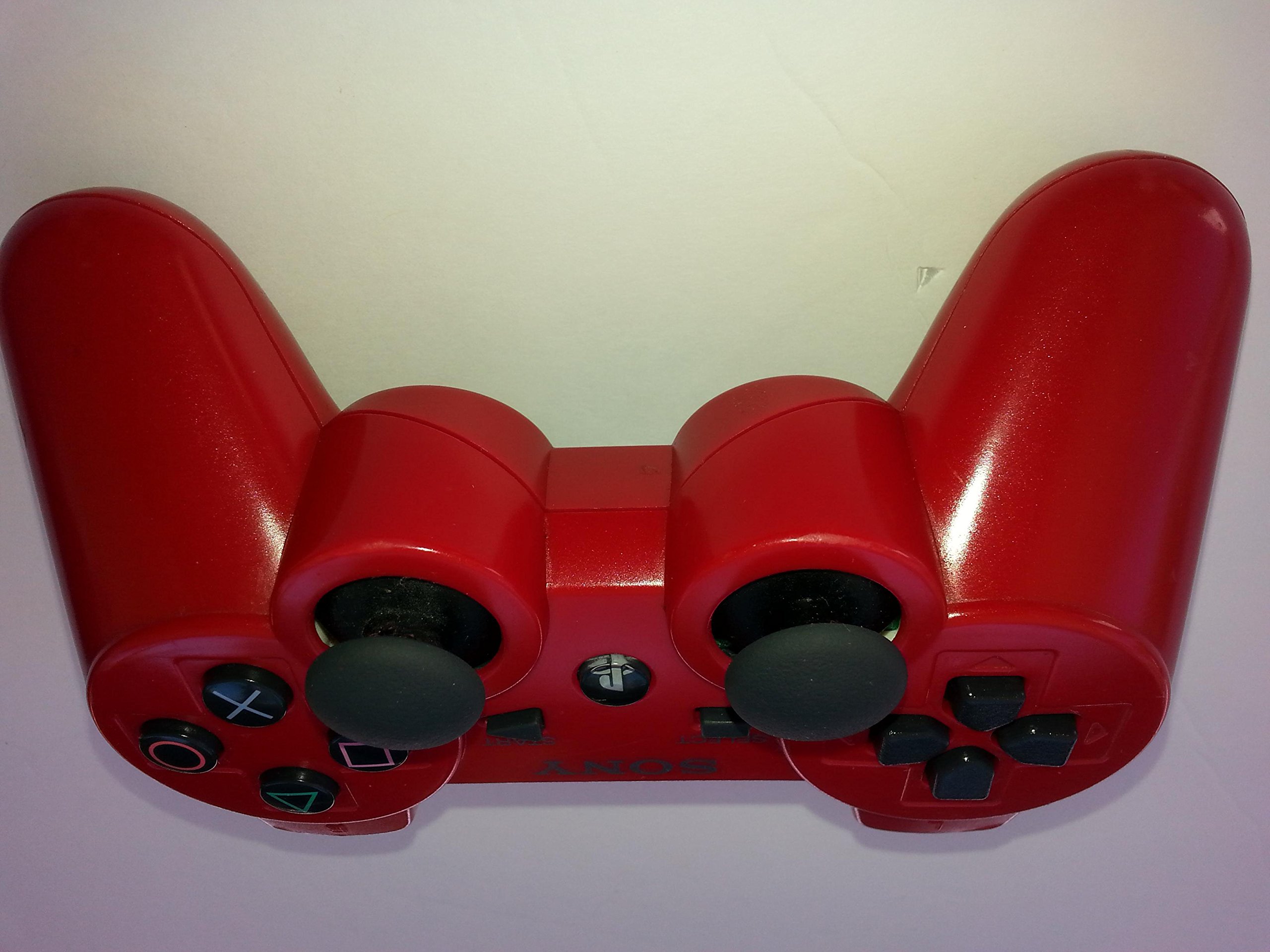 PS3 DualShock 3 Wireless Controller Cola Red