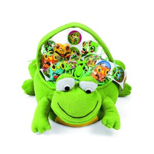 Fun Express Frog Stickers - 100 Piece Roll