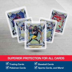 BCW 3x4 Topload Card Holder - Standard - 100ct | Rigid PVC Trading Card Protection for Baseball Cards, Football Cards, and Trading Cards Like Pokémon and MTG | Holds Cards Up to 20pts