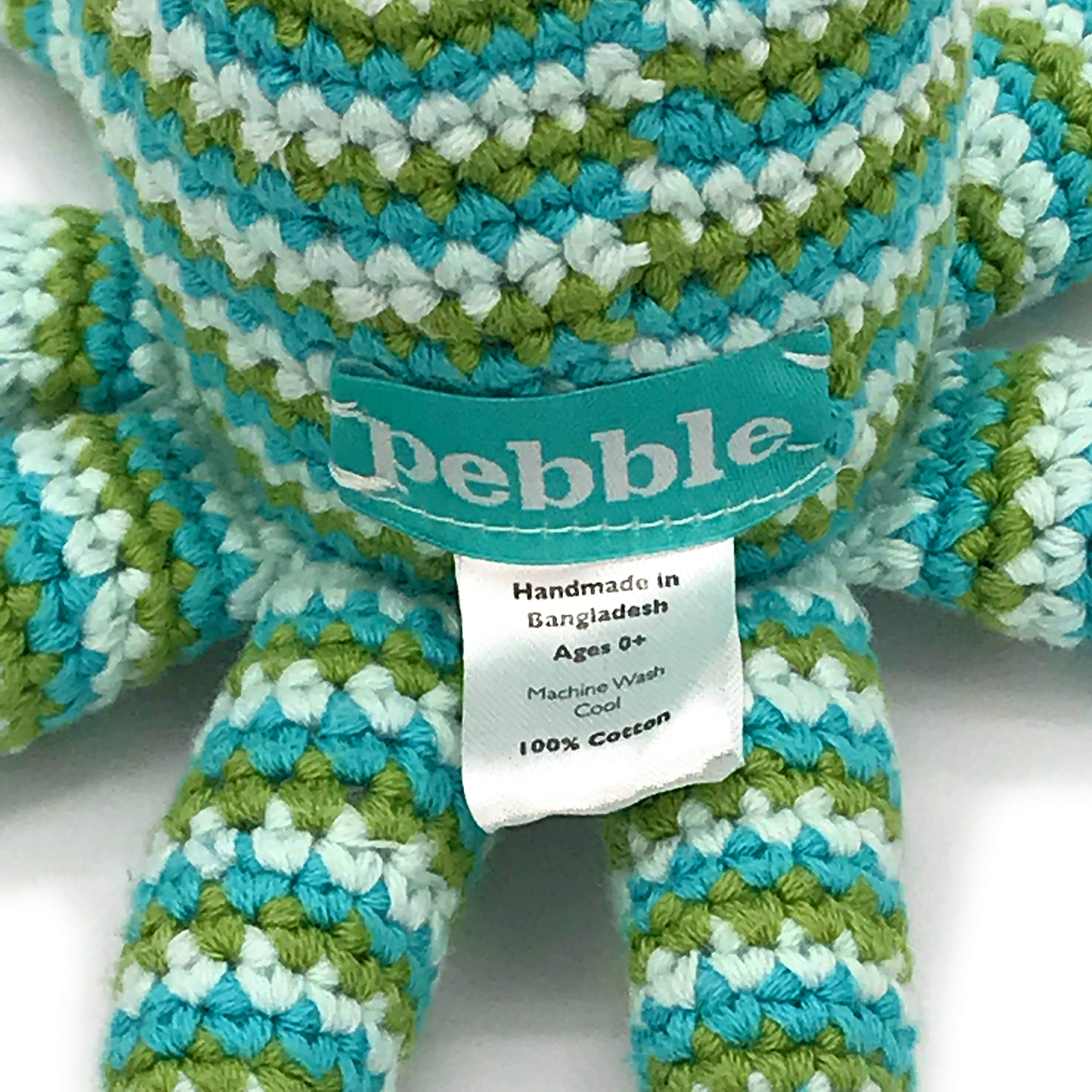 Pebble Green Octopus Rattle, 1 EA