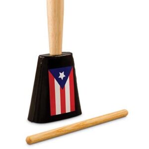 Latin Percussion LPA900-PR Aspire EZ-Grip Cowbell - Heritage Series, Puerto Rico