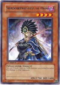 yu-gi-oh! - shadowpriestess of ohm (ptdn-en024) - phantom darkness - unlimited edition - rare