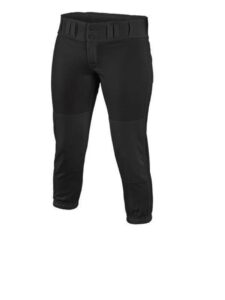 easton pro softball pant, women's, xx small, black