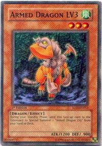 yu-gi-oh! - armed dragon lv3 (sod-en013) - soul of the duelist - unlimited edition - common