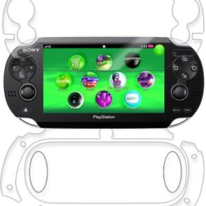 Skinomi Full Body Skin Protector Compatible with Sony PlayStation PS Vita (Screen Protector + Back Cover) TechSkin Full Coverage Clear HD Film