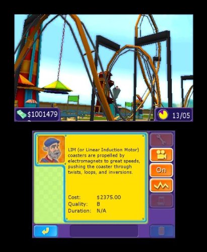 Rollercoaster Tycoon - Nintendo 3DS