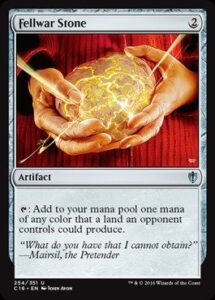 magic the gathering - fellwar stone (254/351) - commander 2016