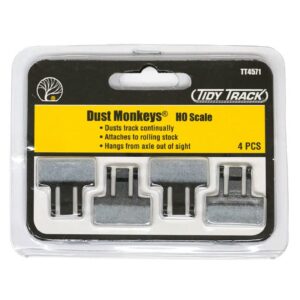 Woodland Scenics' Tidy Track Dust Monkeys, HO Scale