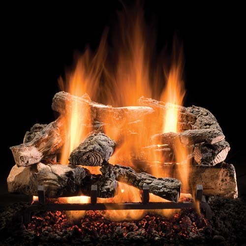 Hargrove Rustic Timbers Vented 30" Gas Logs with Safety Pilot - NG