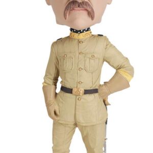 Royal Bobbles Teddy Roosevelt 26th President of The United States Collectible Bobblehead Statue