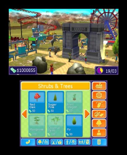 Rollercoaster Tycoon - Nintendo 3DS