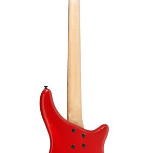 Rogue LX200BL Left-Handed Series III Electric Bass Guitar Candy Apple Red