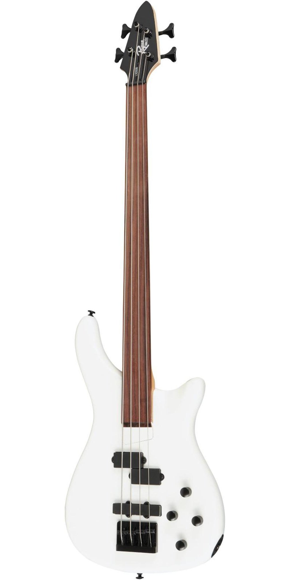 Rogue LX200BF Fretless Series III Electric Bass Guitar Pearl White