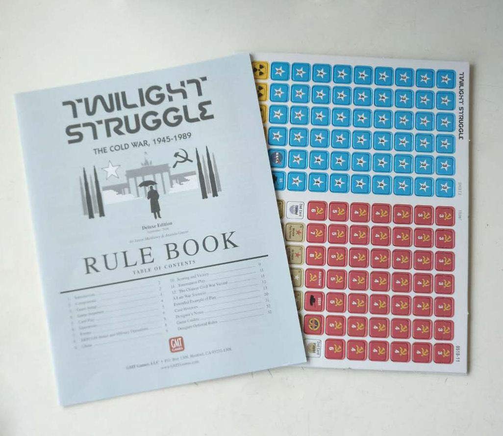 GMT Games Twilight Struggle Deluxe Edition